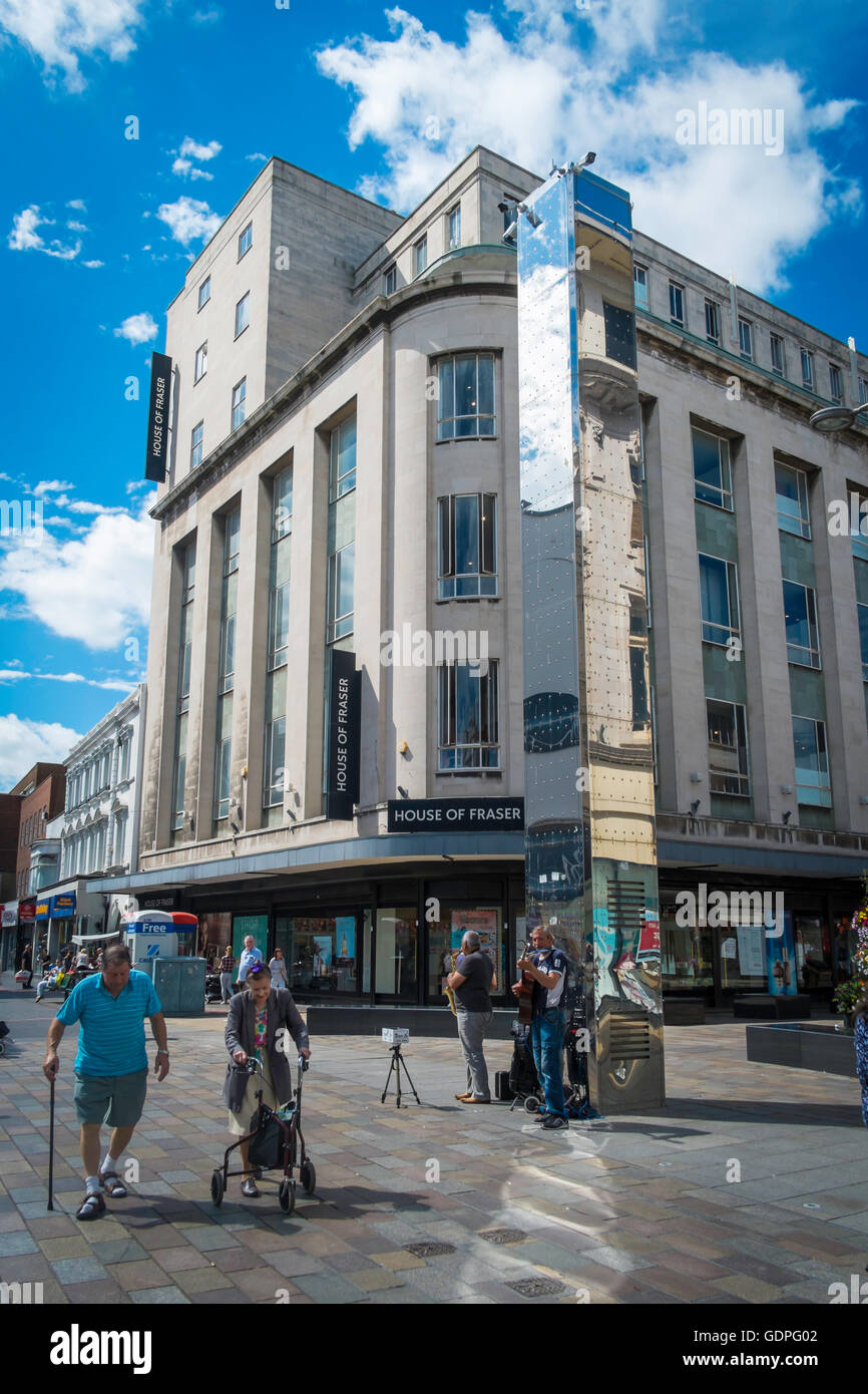 Binns building now House of Fraser store built 1950's Art Deco style ...