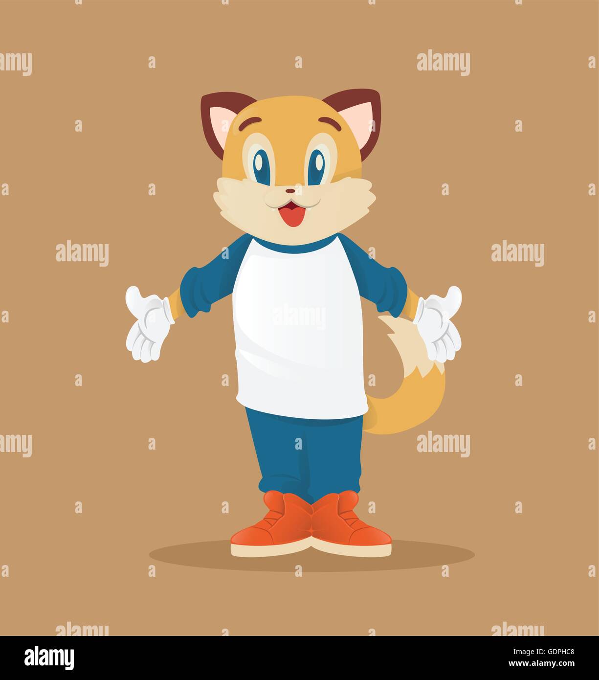 Cartoon mascot hi-res stock photography and images - Alamy