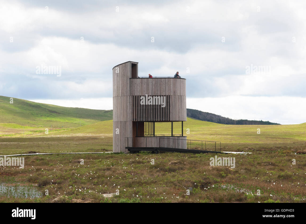 Forsinard Flow Lookout Tower High Resolution Stock Photography and ...