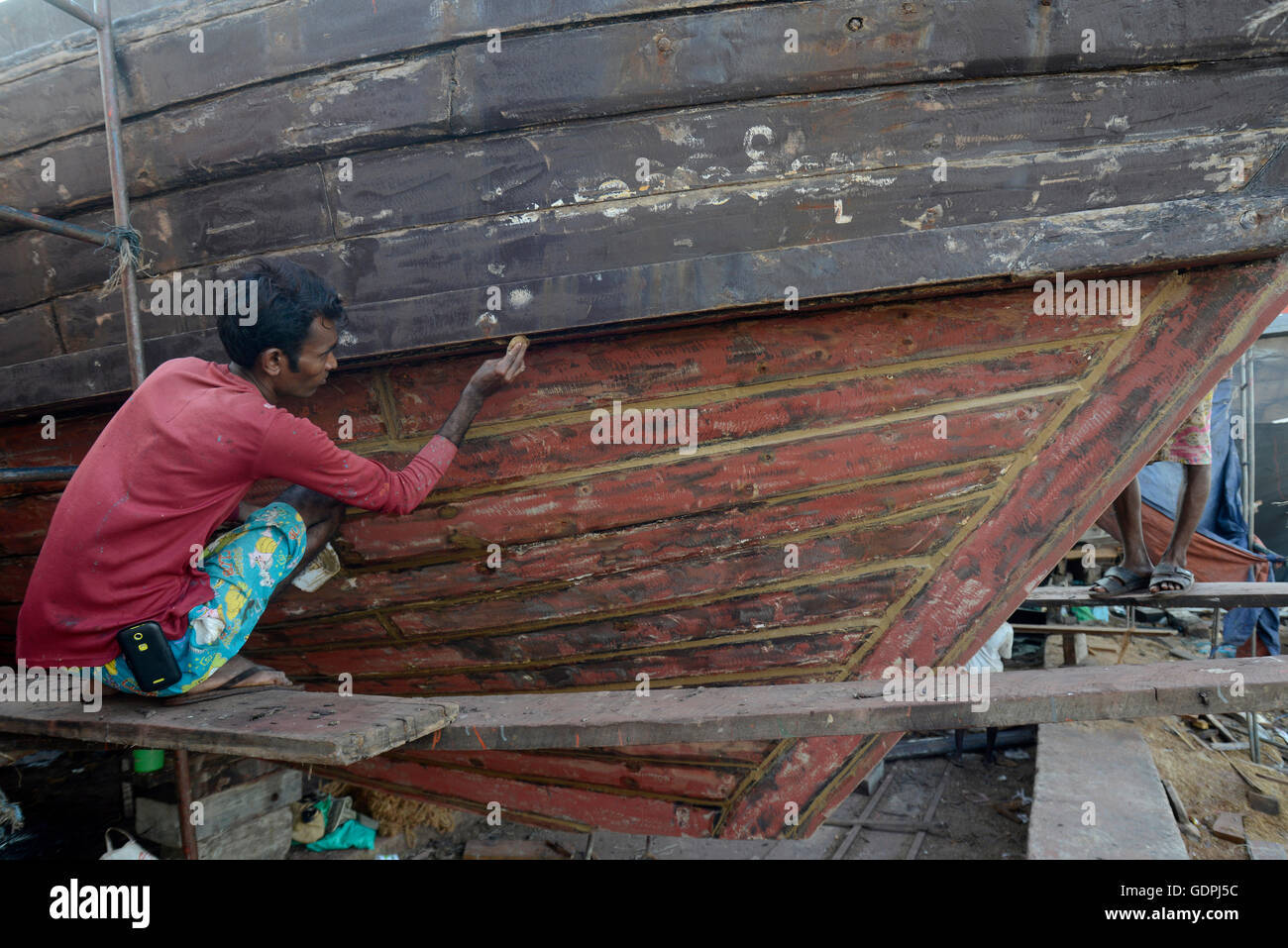 a Ship manufactur in the city of Myeik in the south in Myanmar in ...