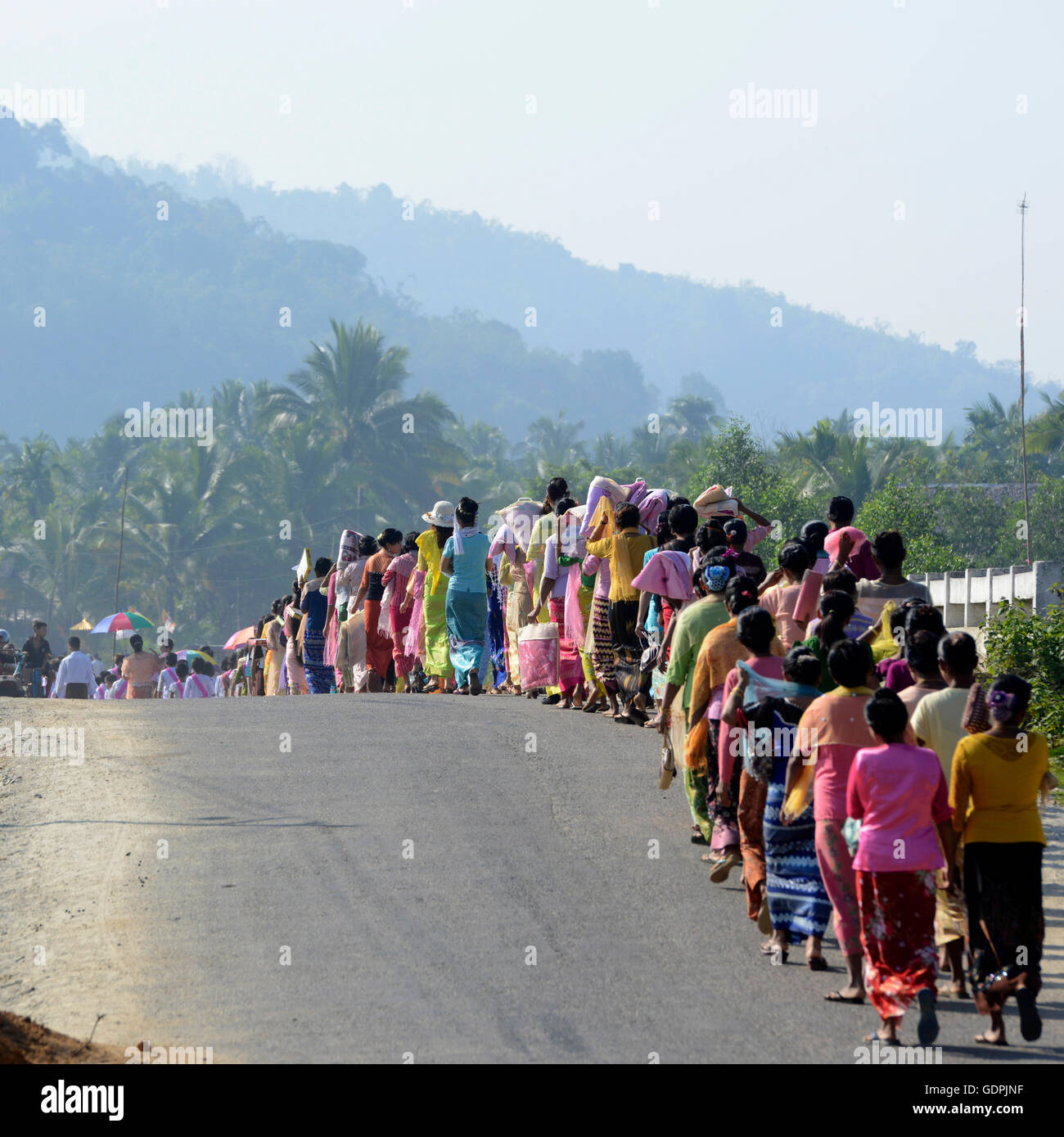 Asia myanmar myeik village hi-res stock photography and images - Alamy