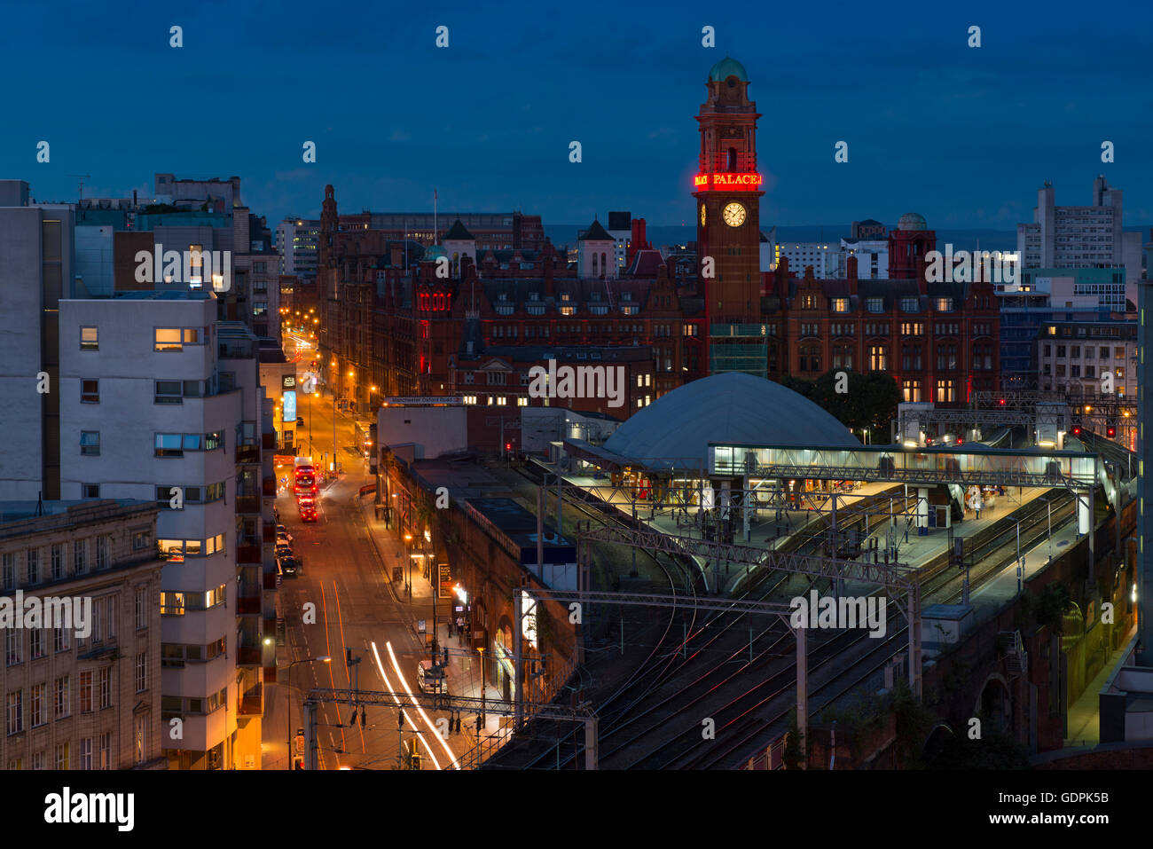 Manchester oxford road railway station High Resolution Stock ...