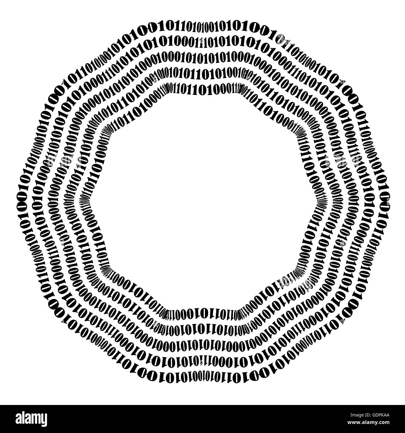 Binary Code Background Stock Vector Image & Art - Alamy