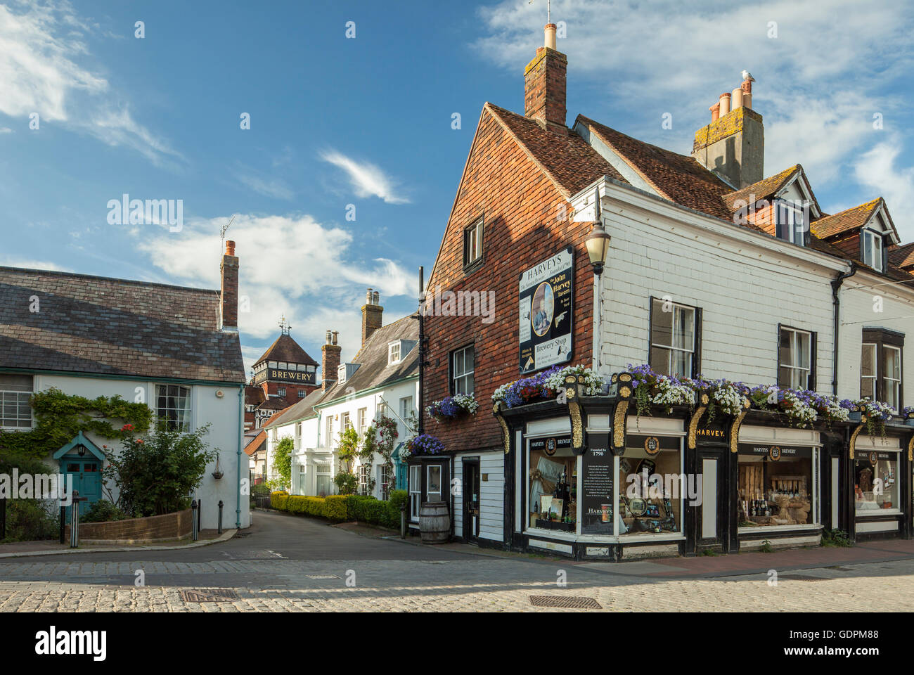 Cliffe high street lewes hi-res stock photography and images - Alamy