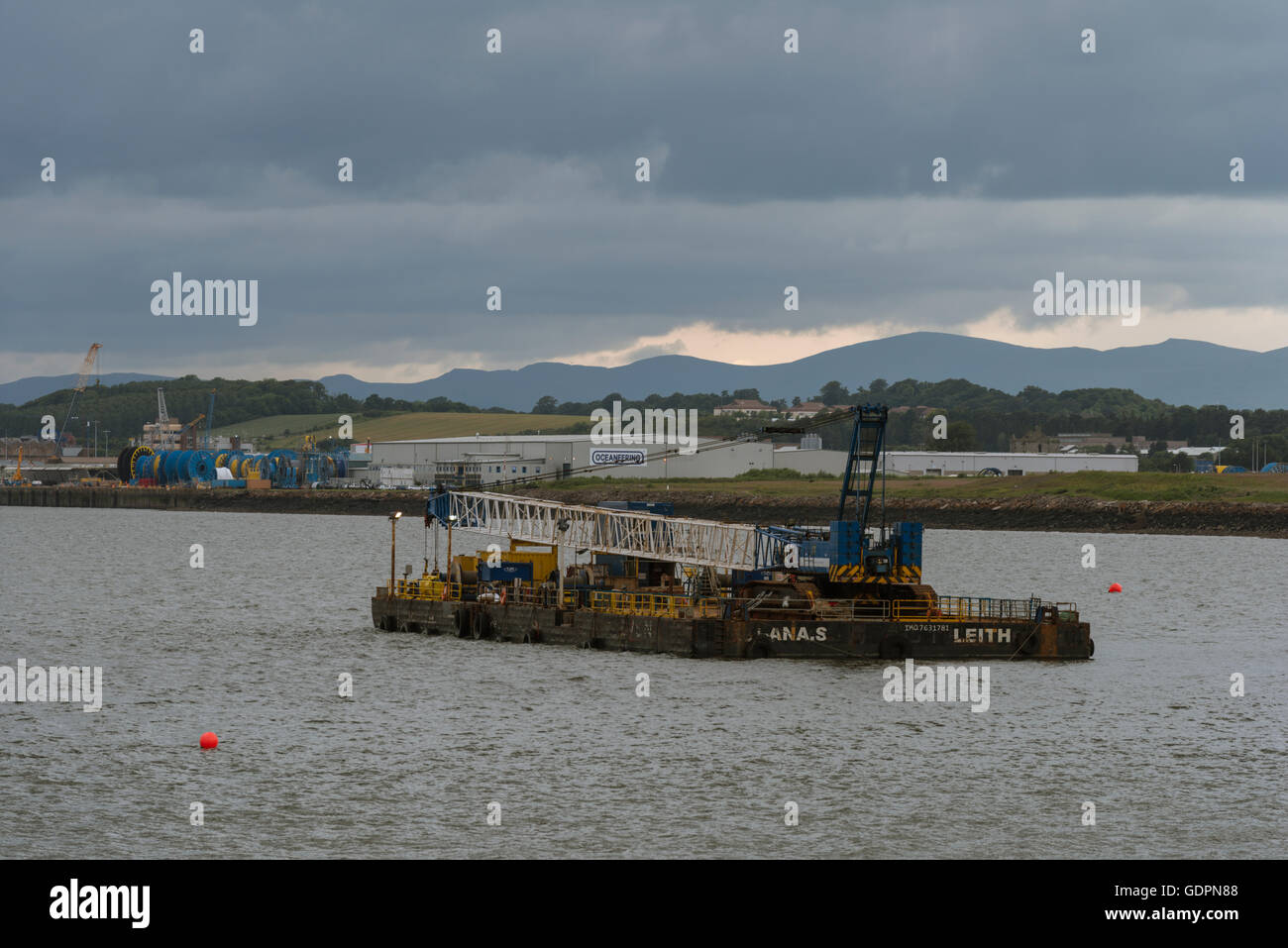 Deck cargo pontoon hi-res stock photography and images - Alamy