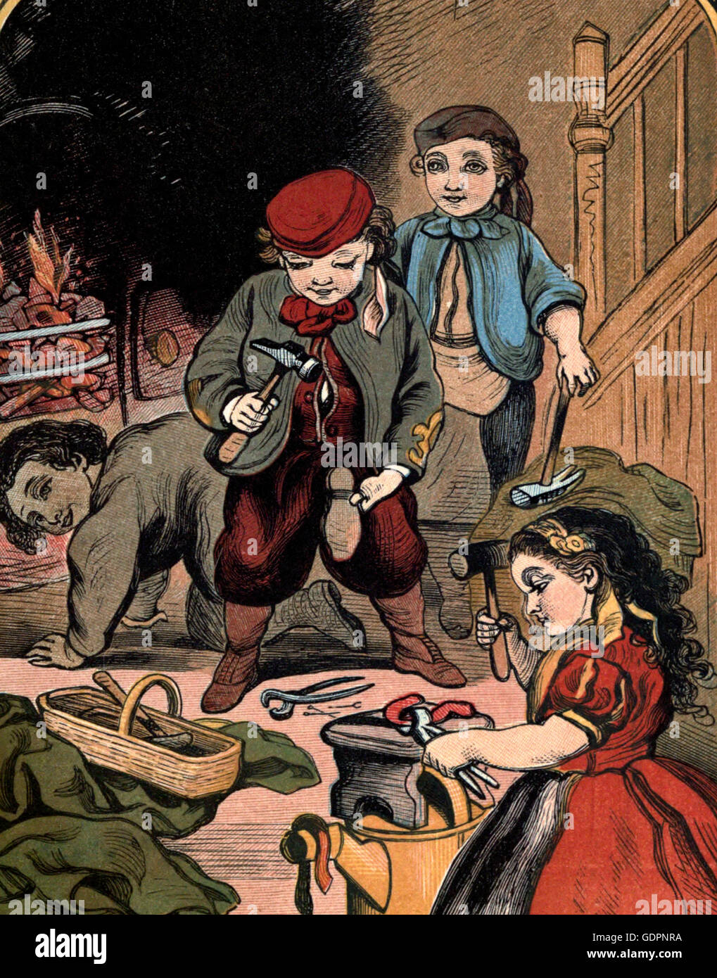 Victorian children hi-res stock photography and images - Alamy