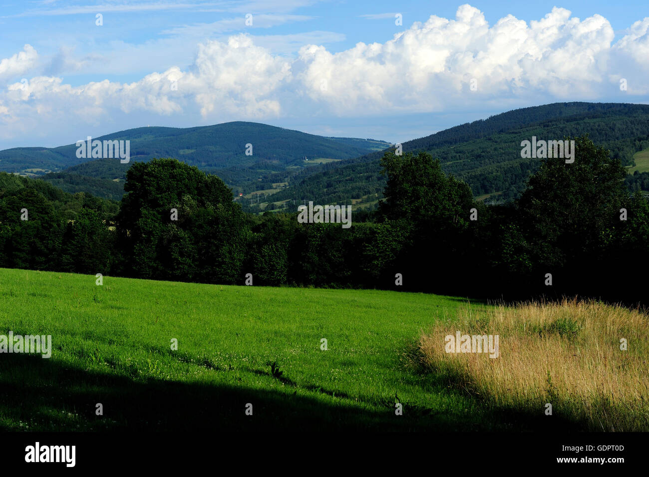 dolnoslaskie, landscape, zagorze sl, silesia, poland, lower silesia ...