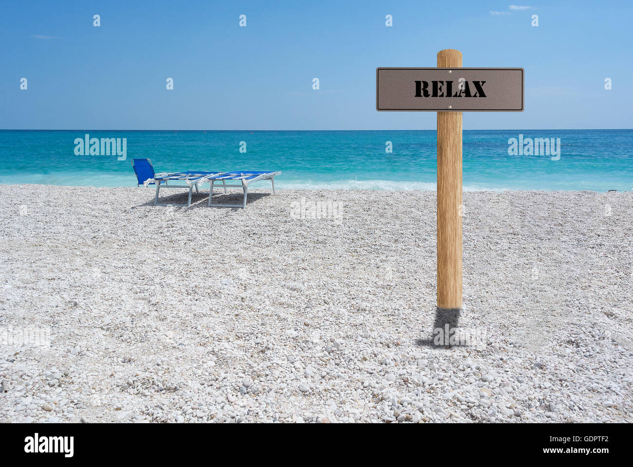 Relax beach hi-res stock photography and images - Alamy