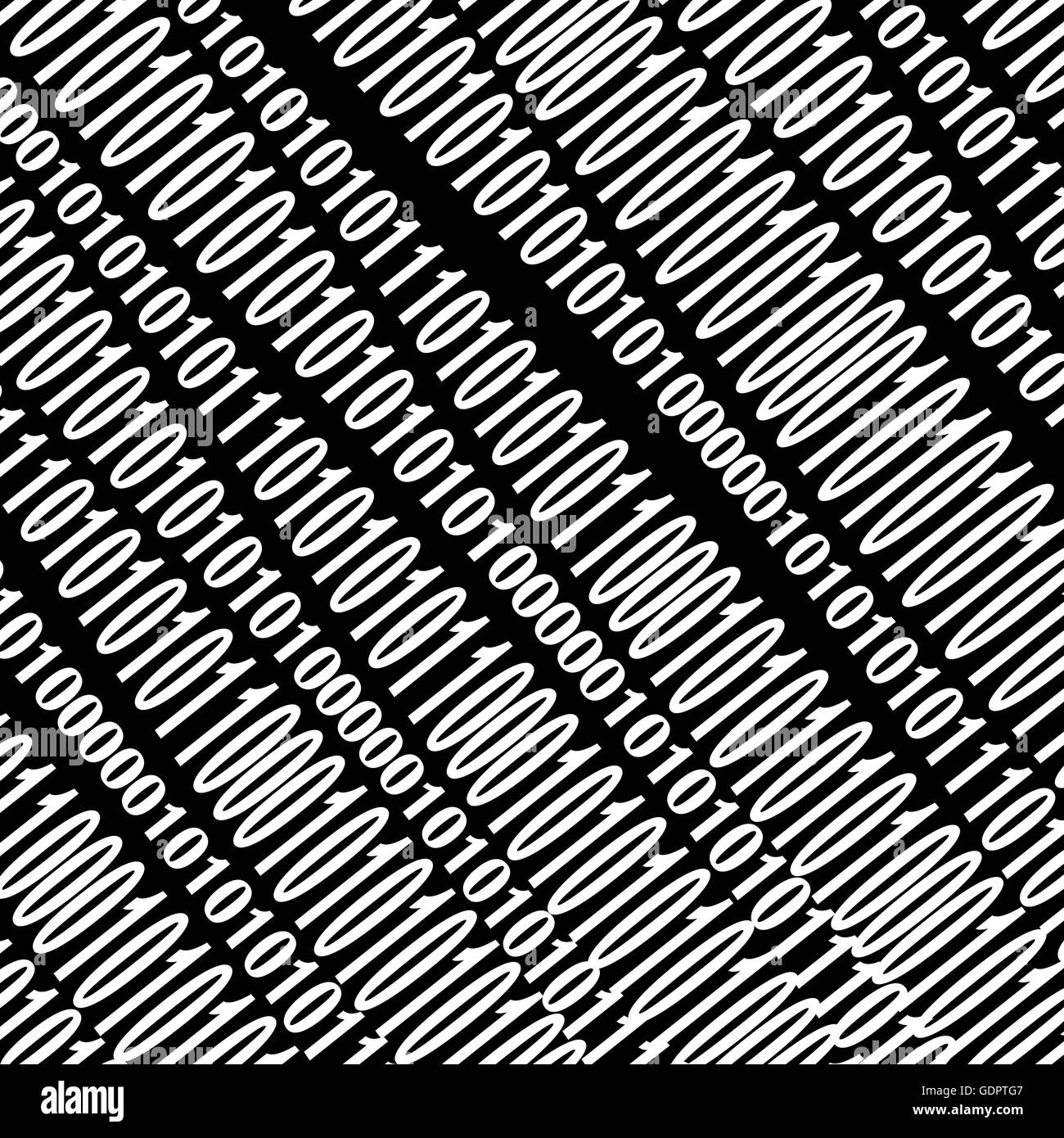 Binary Code Background. Decryption and Encoding Stock Vector Image & Art - Alamy