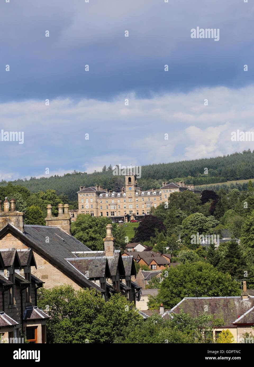 Dunblane Hydro Hotel Dunblane Stirlingshire Scotland July 2016 Stock ...