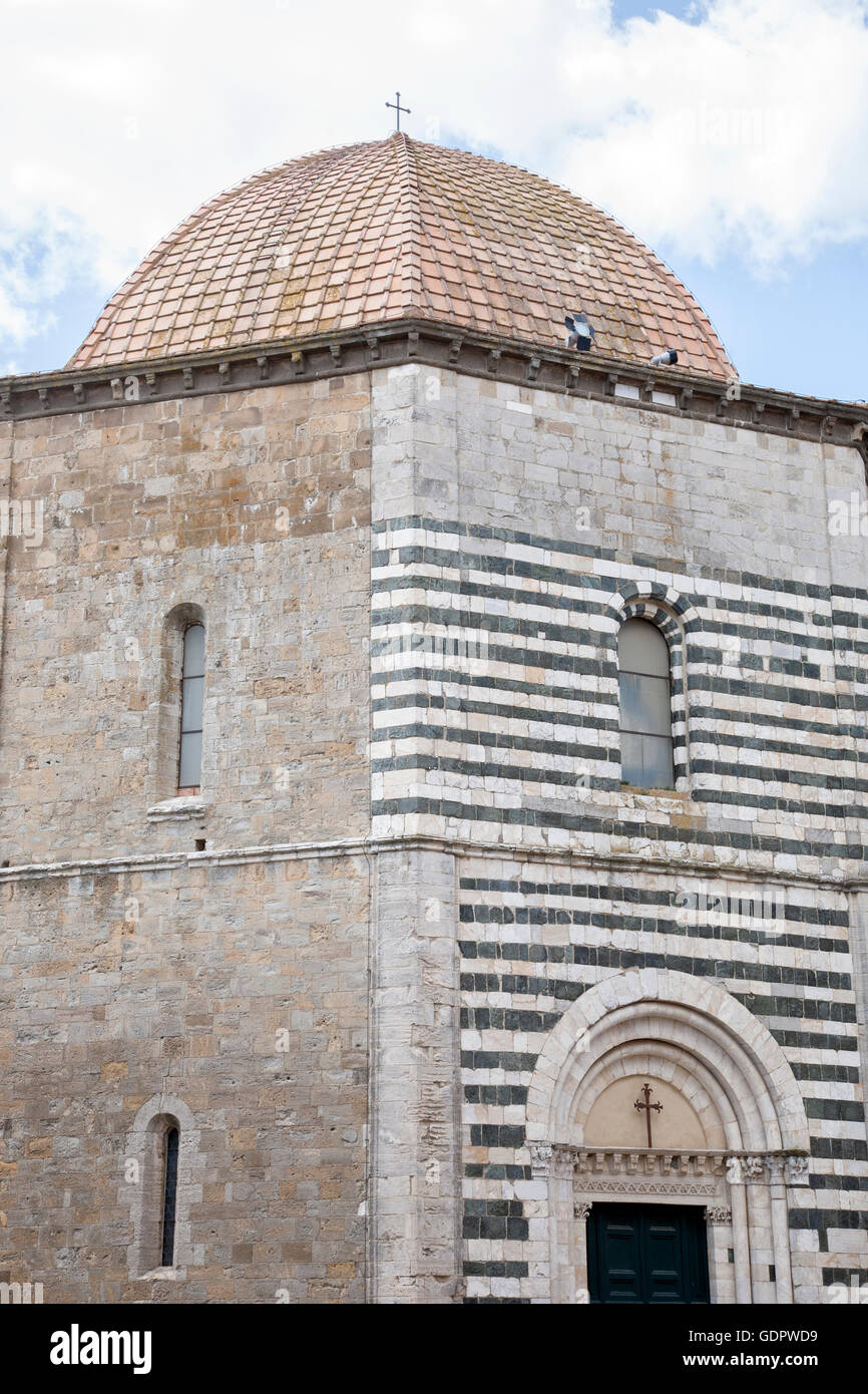 Cathedral Church Baptistery, Volterra; Tuscany; Italy Stock Photo - Alamy