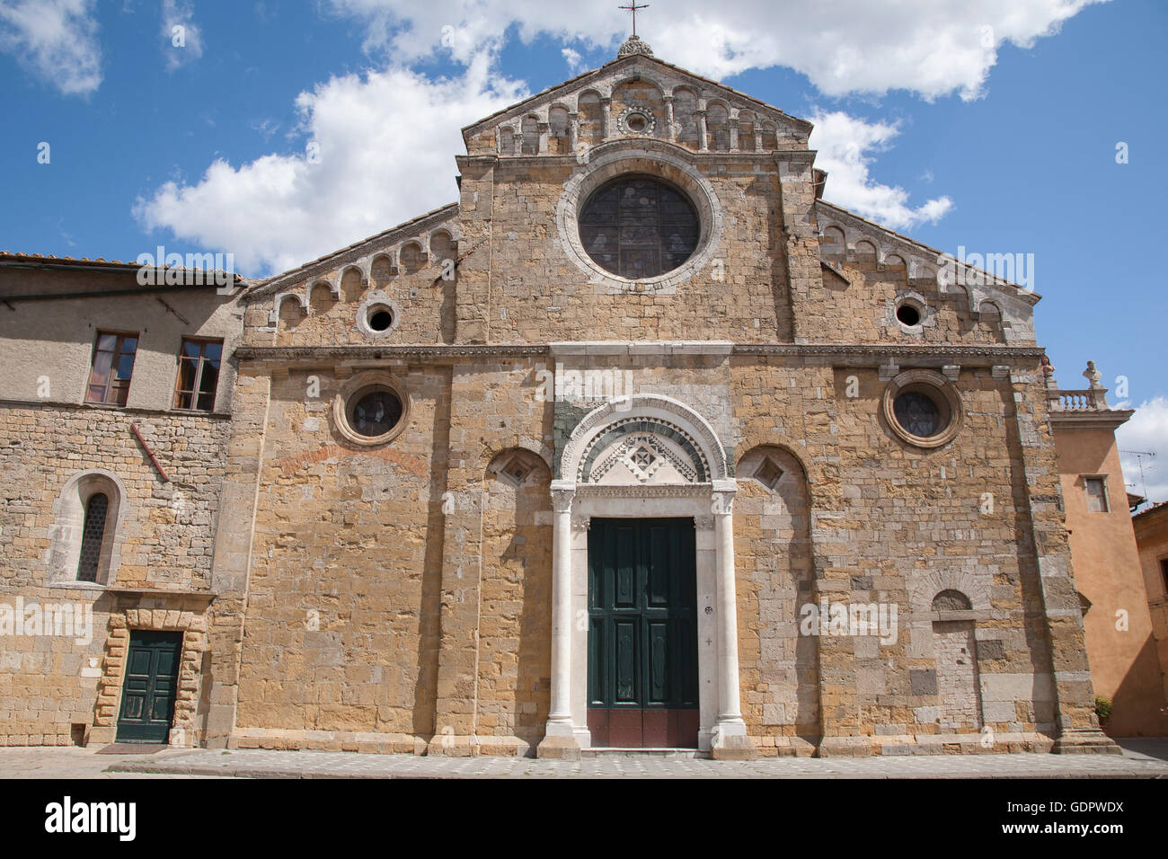 Cathedral Church, Volterra; Tuscany; Italy Stock Photo - Alamy