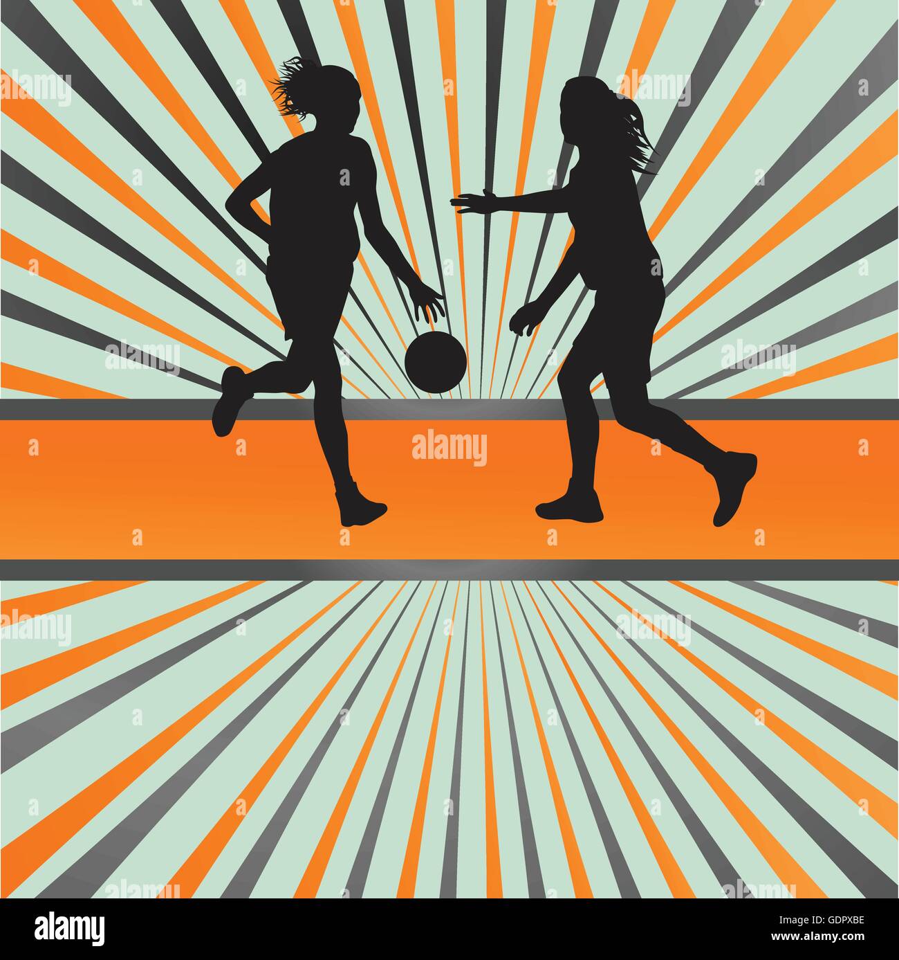 Women basketball vector background Stock Vector Image & Art - Alamy