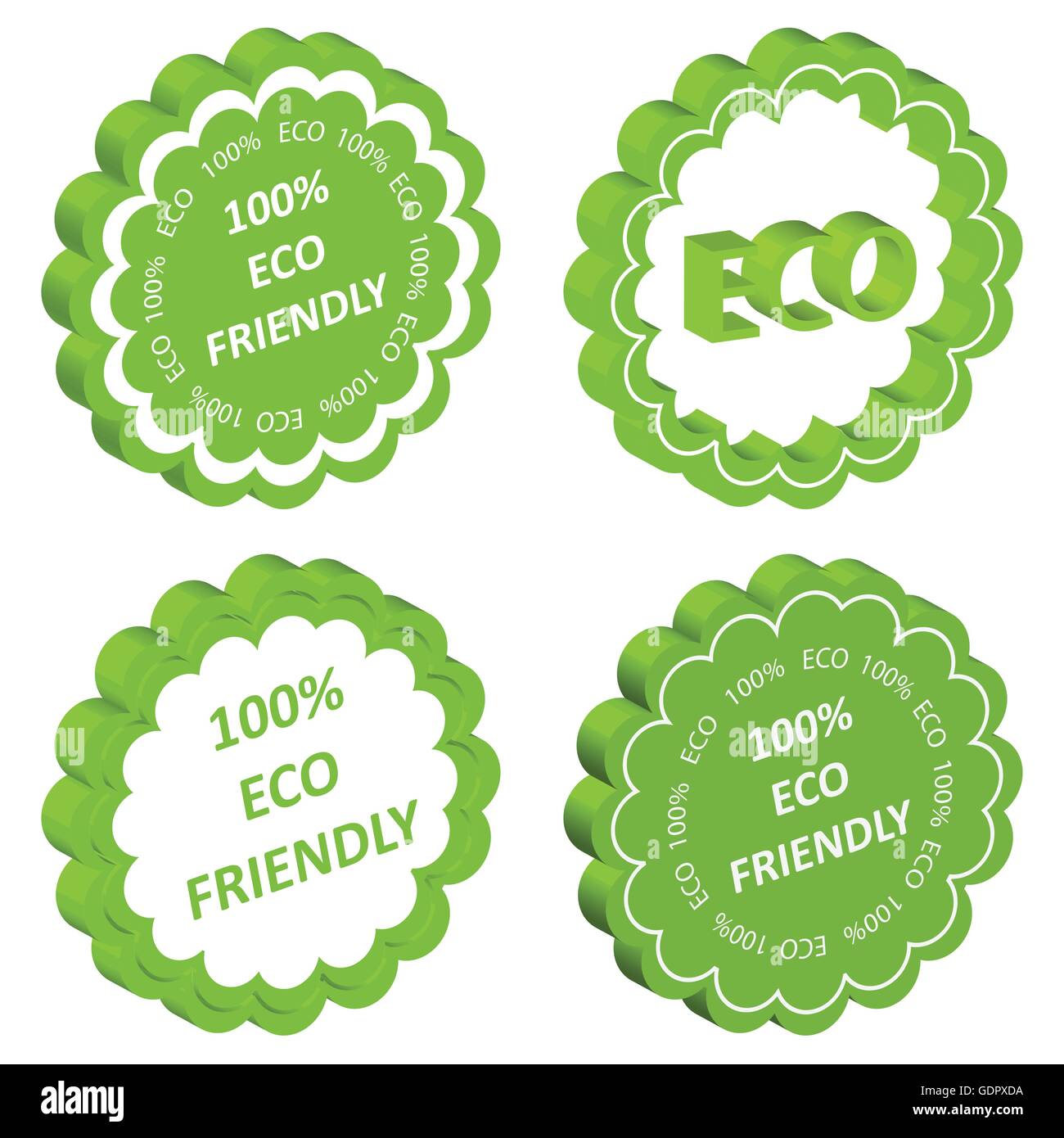 Eco friendly vector stamp or label ecology background concept Stock ...