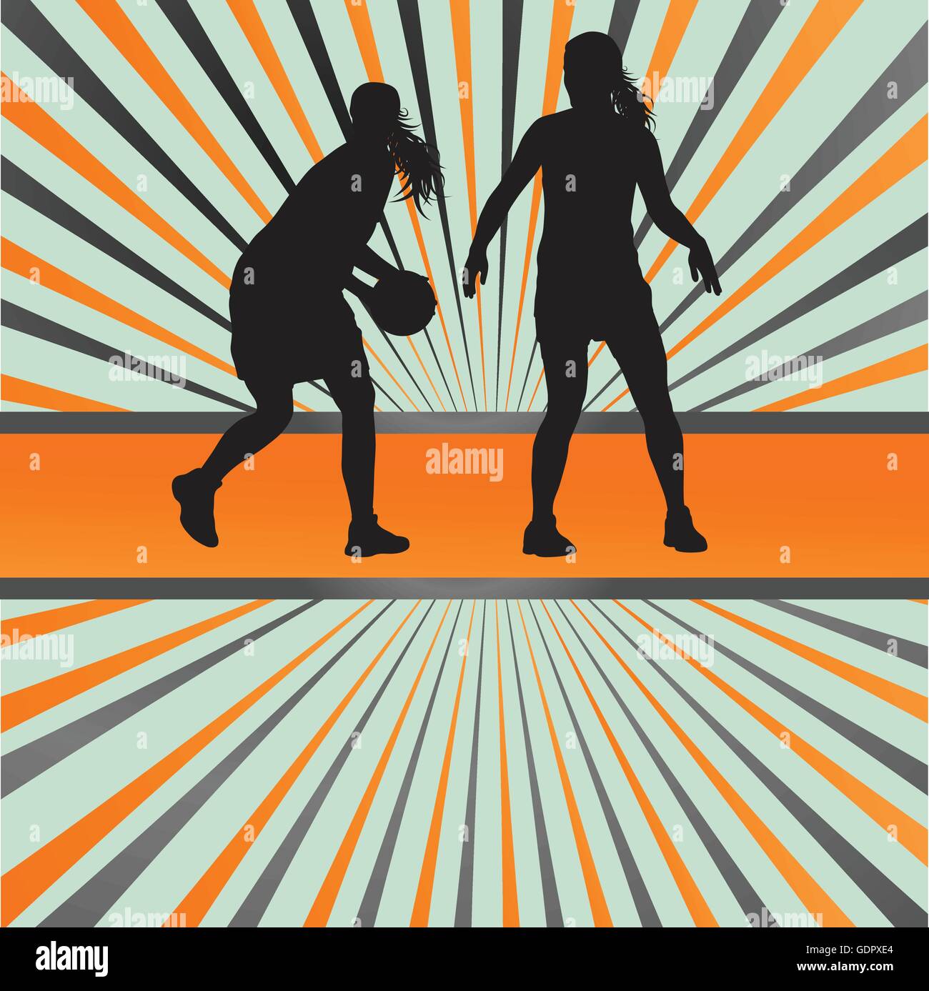 Basketball player vector abstract background concept for poster Stock ...