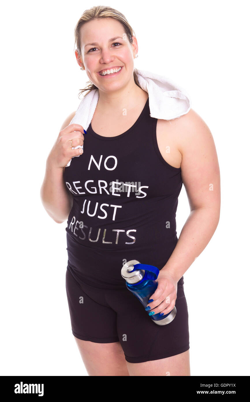 Beautiful woman exercising Stock Photo - Alamy