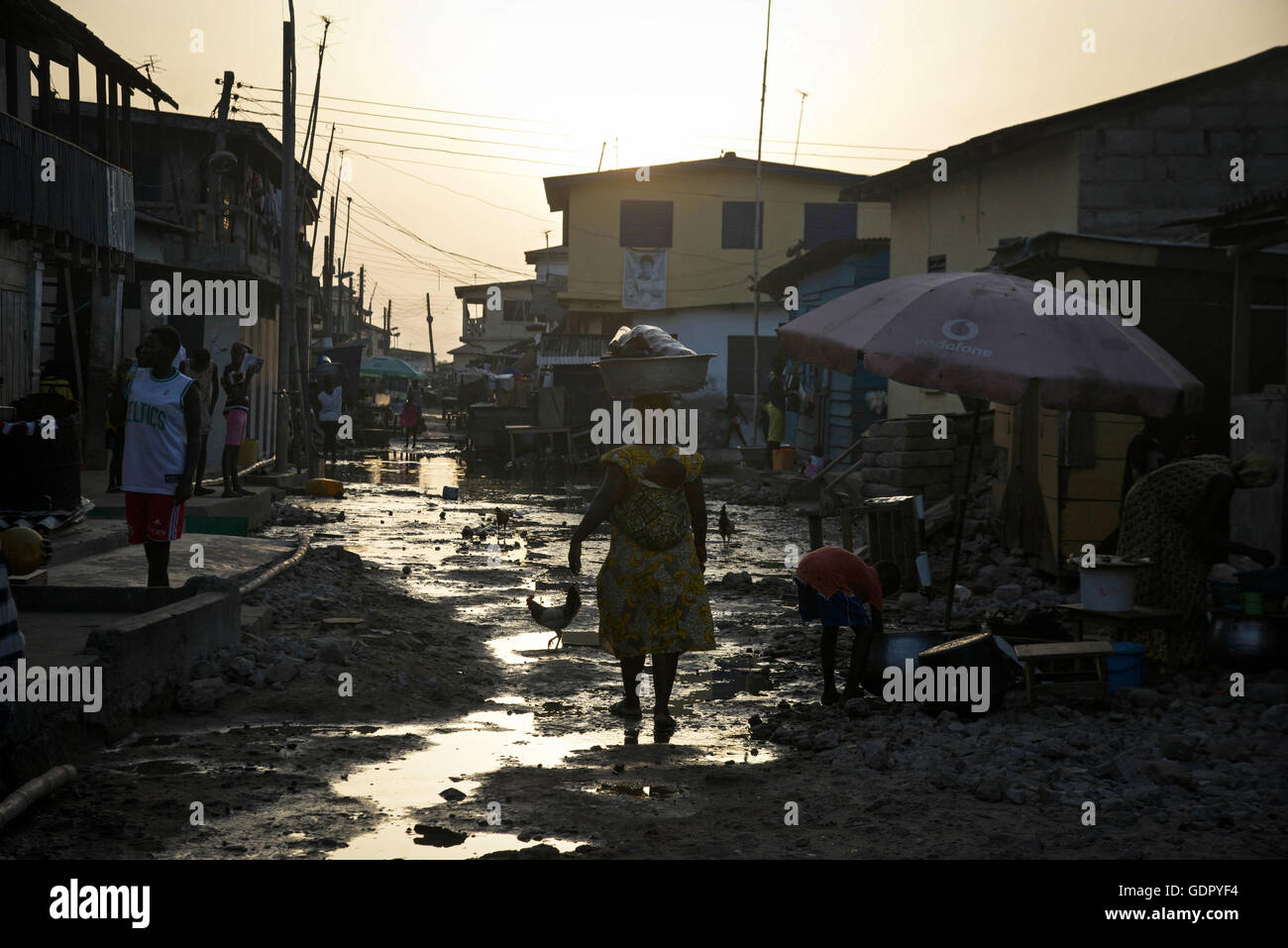 Sunset after rain storm hi-res stock photography and images - Alamy