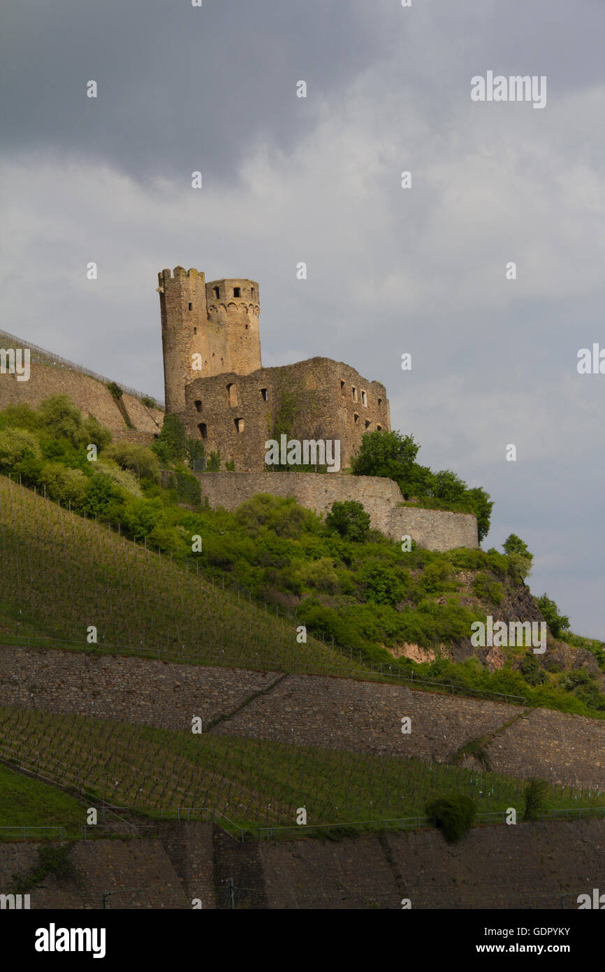 Rhine gorge river castle hi-res stock photography and images - Alamy