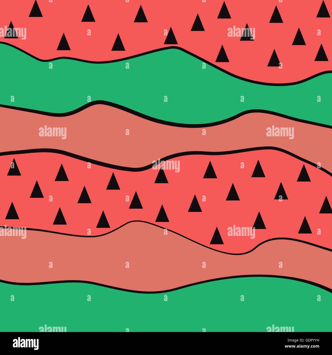 Background from Watermelon. Vector Illustration Stock Vector Image ...