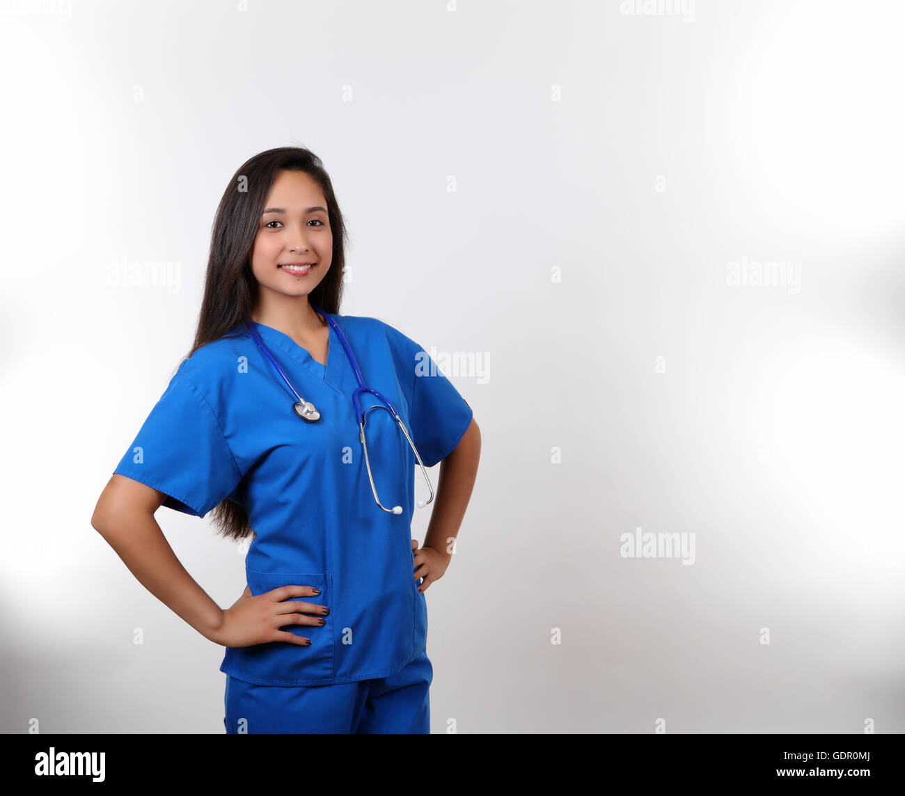 Friendly nurse hi-res stock photography and images - Alamy