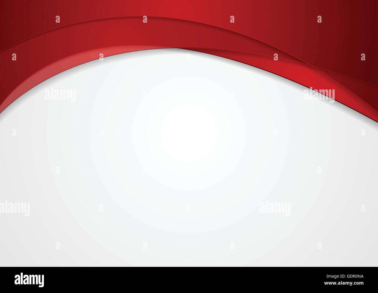 Abstract red corporate wavy background. Vector illustration Stock ...