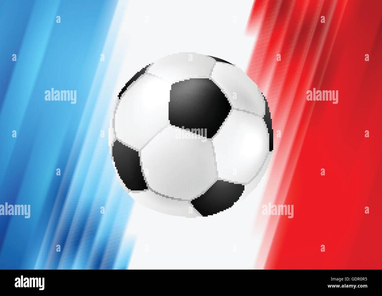 Graphic vector background of Euro Football Championship in France Stock ...