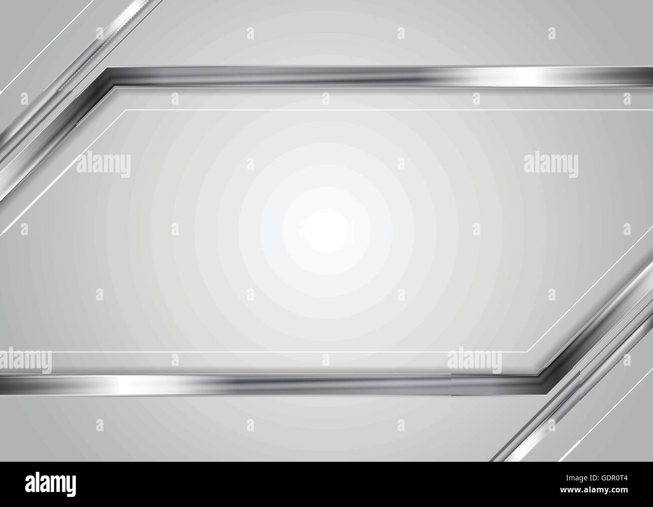 Concept tech metallic abstract striped background. Silver metal stripes ...