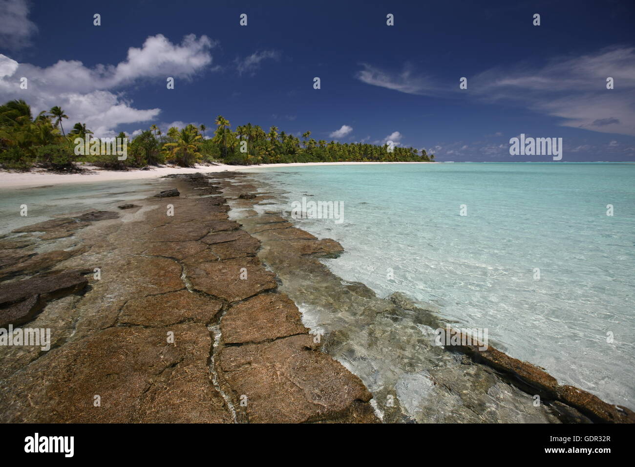 geography / travel, Cook Islands, Aitutaki, One Foot Island ...