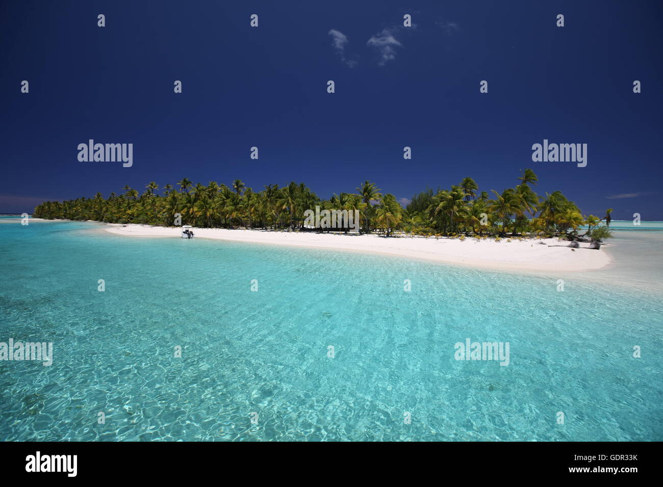 geography / travel, Cook Islands, Aitutaki, One Foot Island ...
