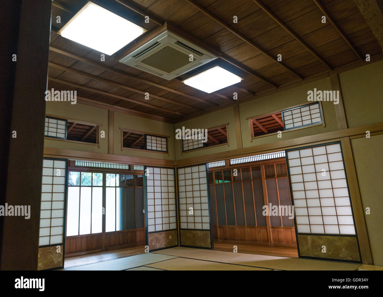 Room in kyu asakura traditional japanese house from taisho era, Kanto ...