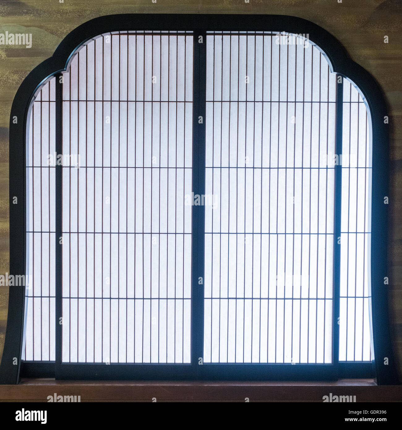 Window in kyu asakura traditional japanese house from taisho era, Kanto ...