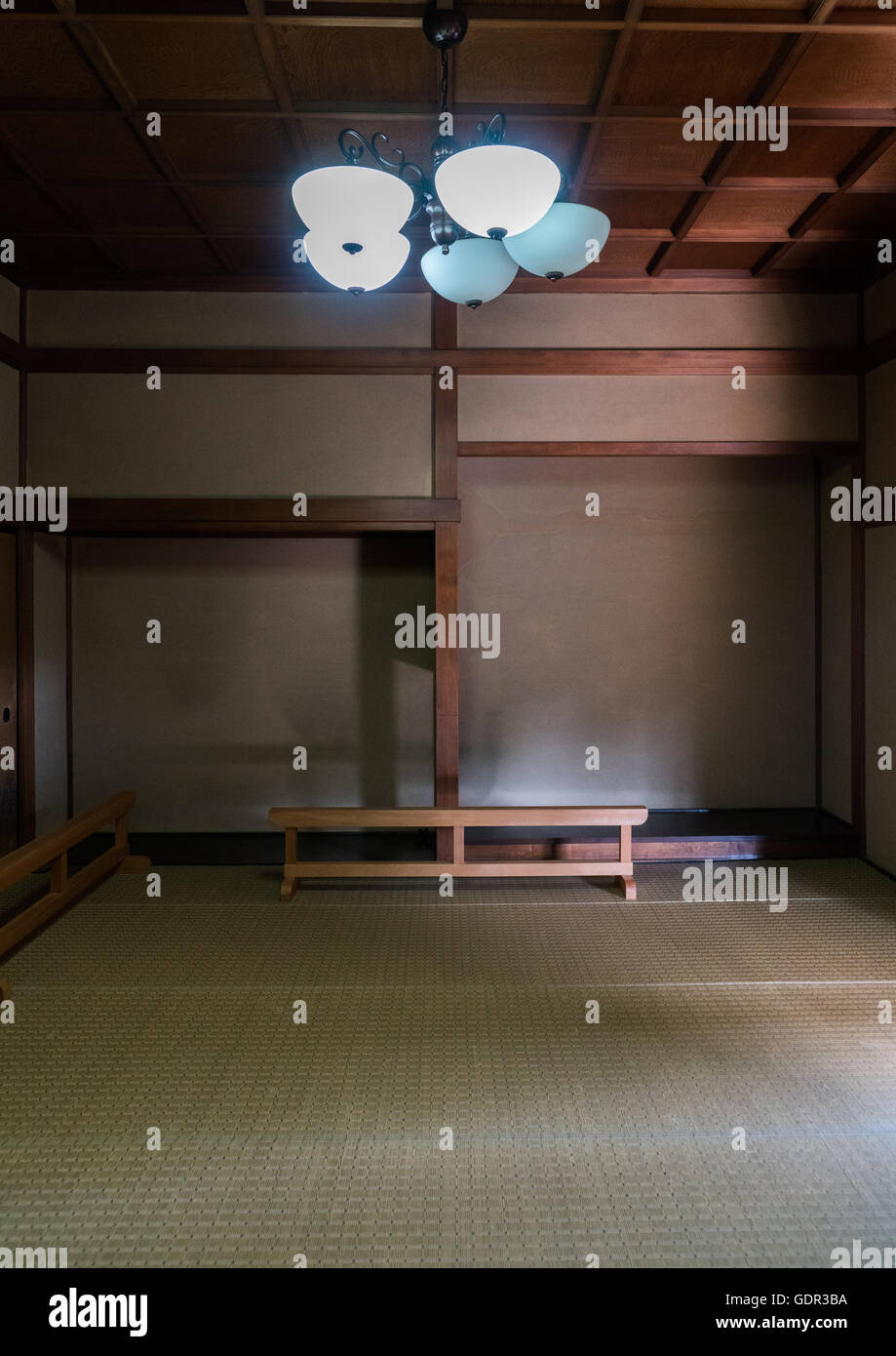 Room in the kyu asakura traditional japanese house from taisho era ...