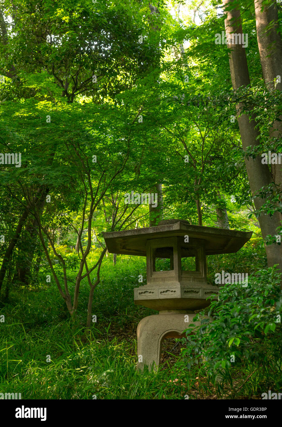 Lantern of kyu asakura traditional japanese house from taisho era ...
