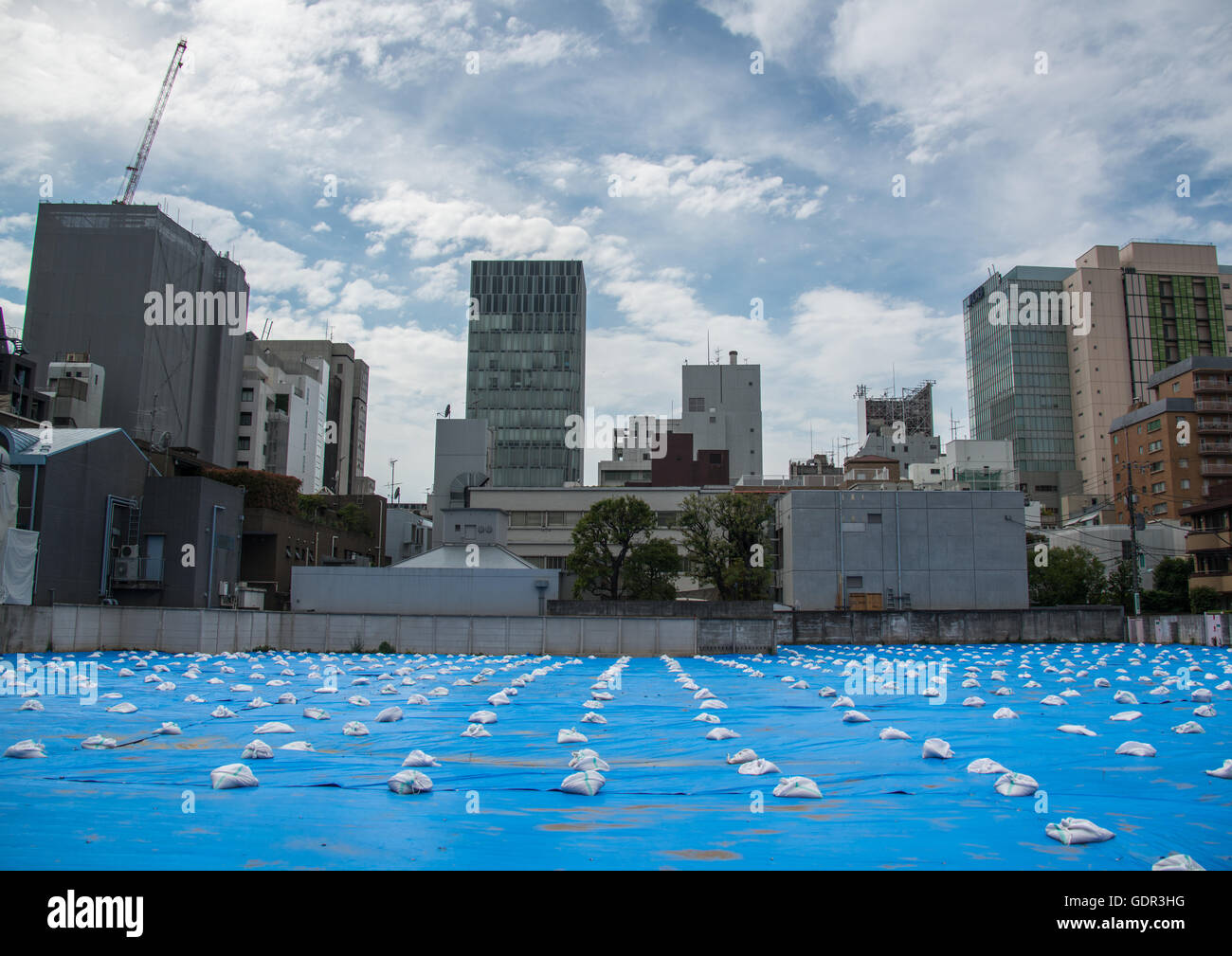 Building construction site, Kanto region, Tokyo, Japan Stock Photo - Alamy
