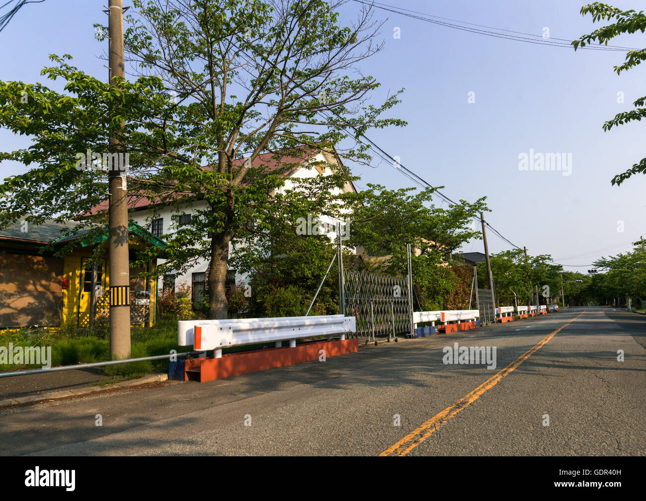 Roadblock in the difficult-to-return zone after the daiichi nuclear ...