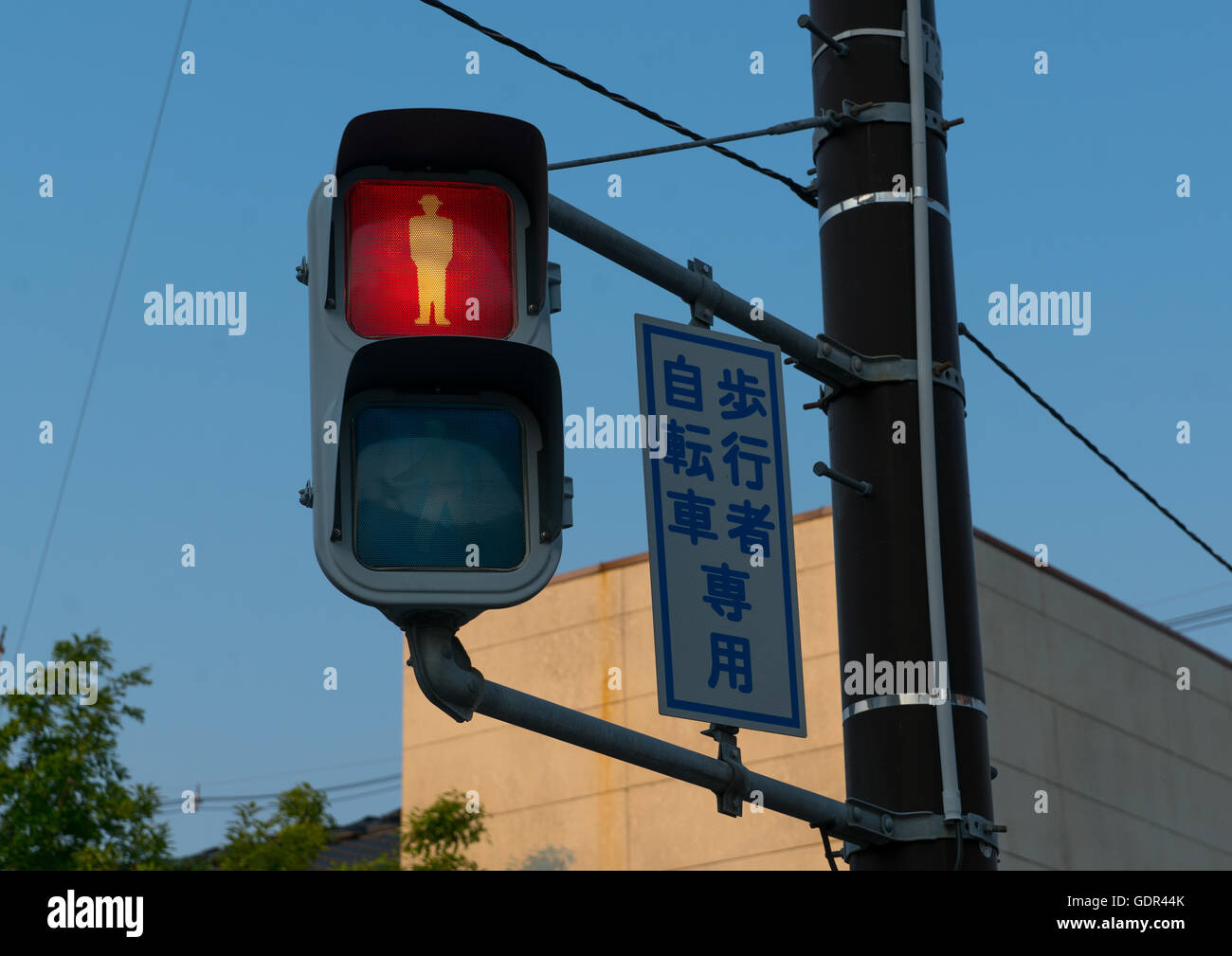 Traffic light in the difficult-to-return zone after the daiichi nuclear ...
