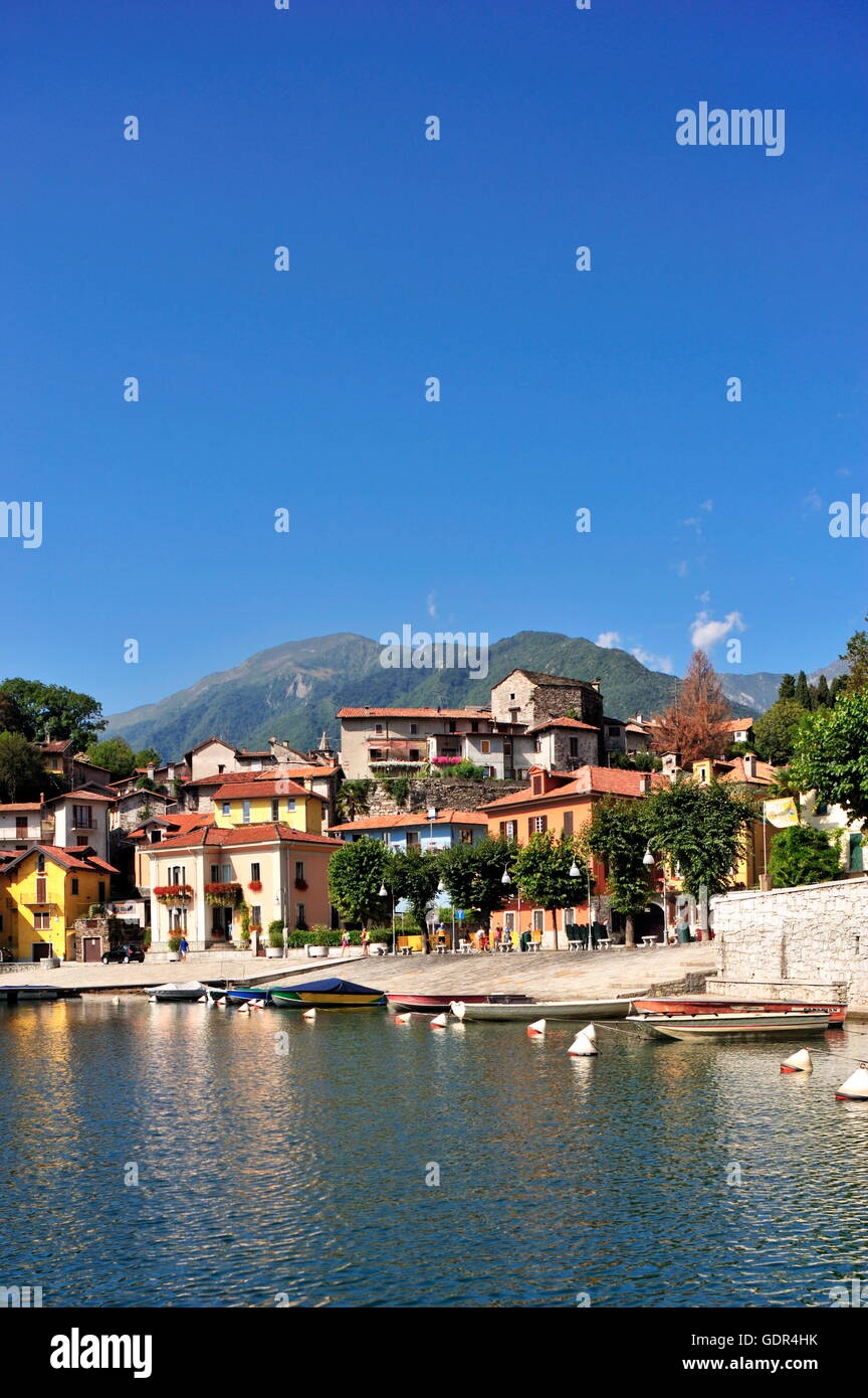 geography / travel, Italy, Piedmont, Mergozzo, Lago di Mergozzo ...