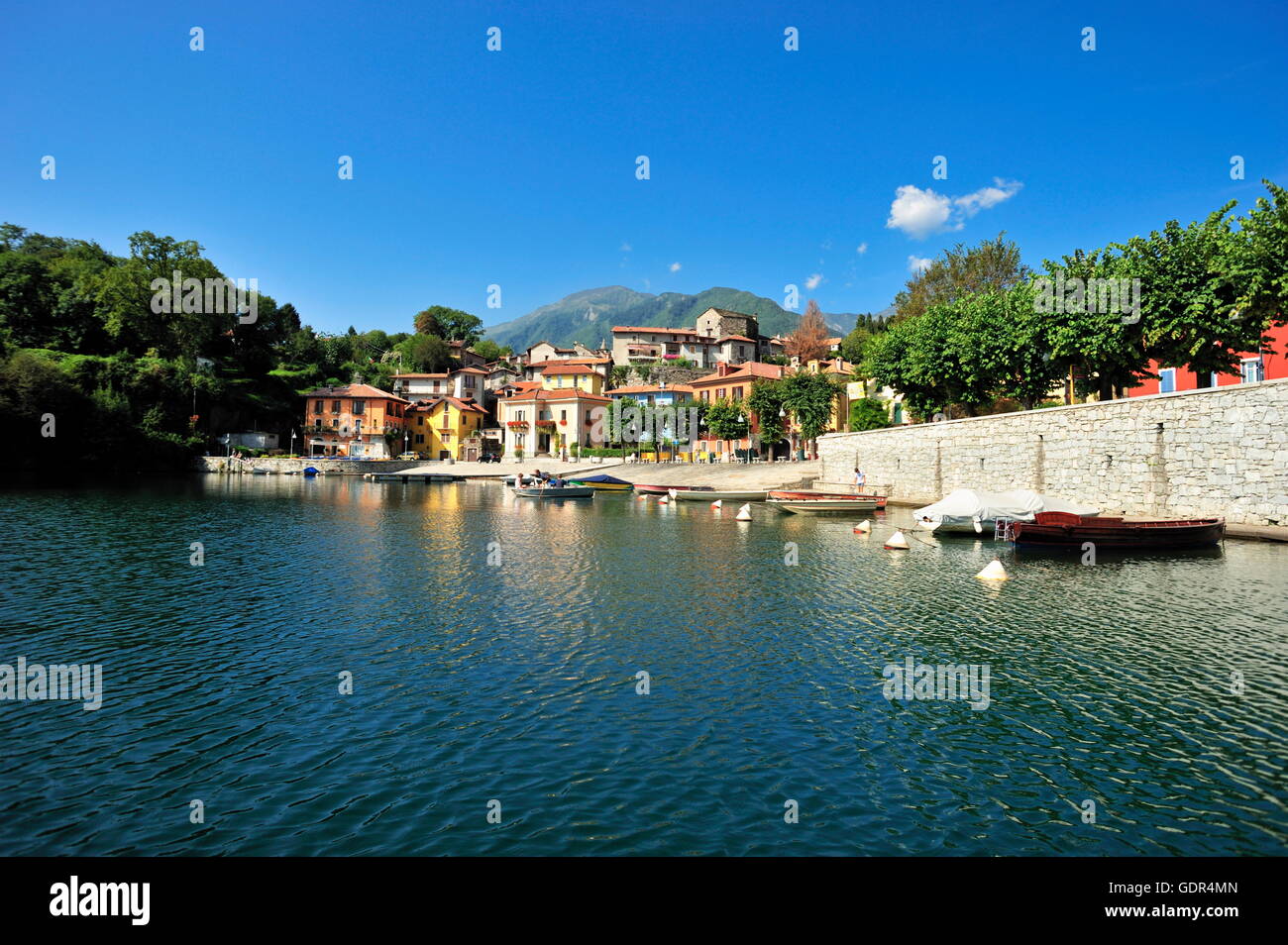 geography / travel, Italy, Piedmont, Mergozzo, Lago di Mergozzo ...