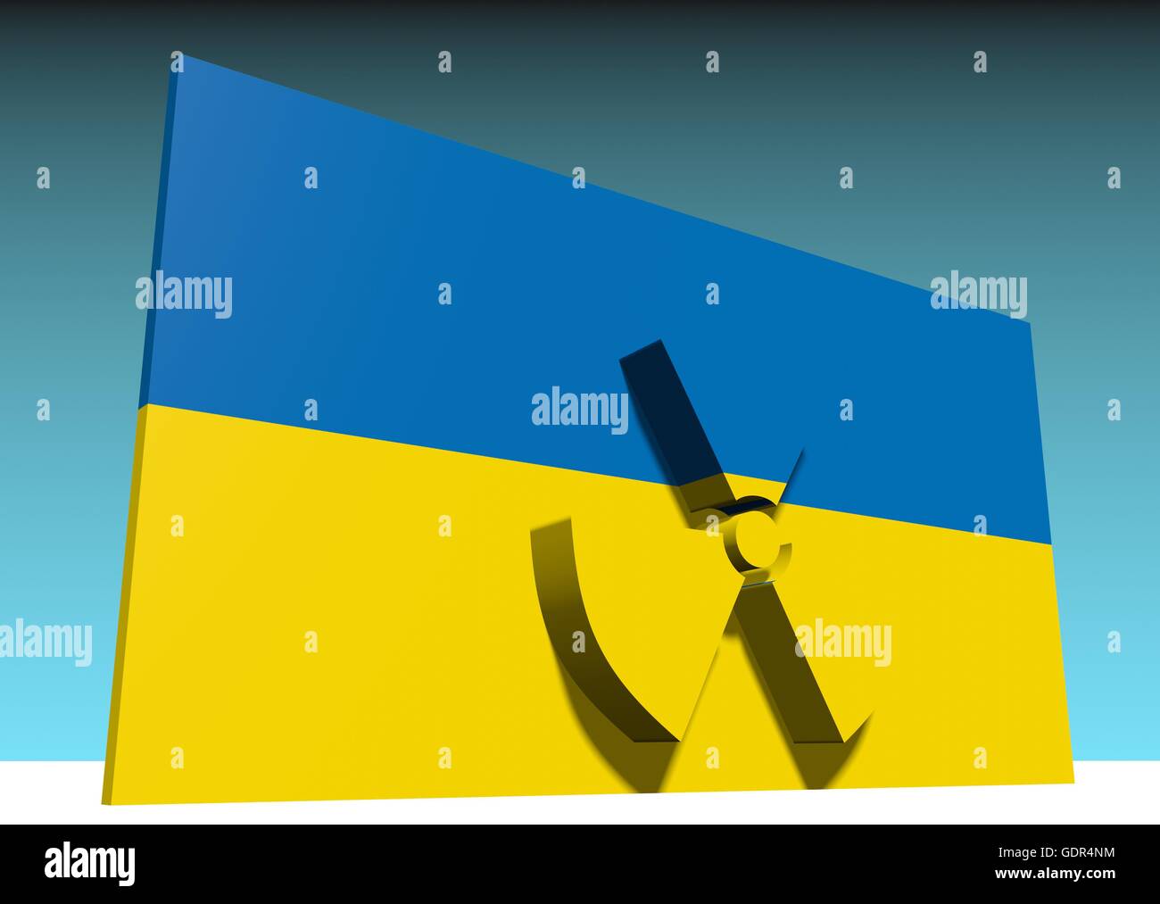 Chernobyl ukraine flag hi-res stock photography and images - Alamy