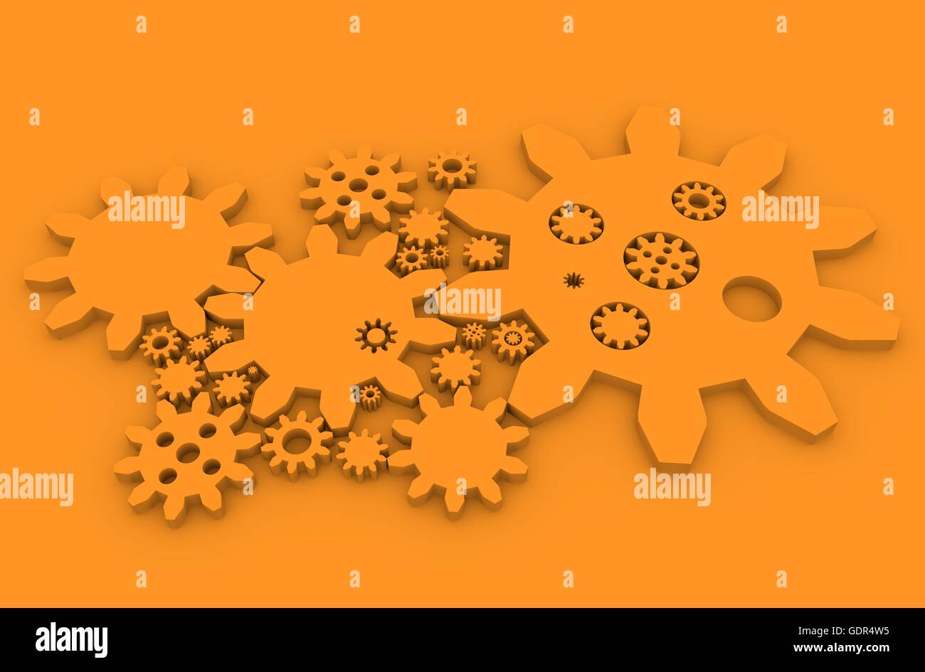 cog wheel group Stock Photo - Alamy