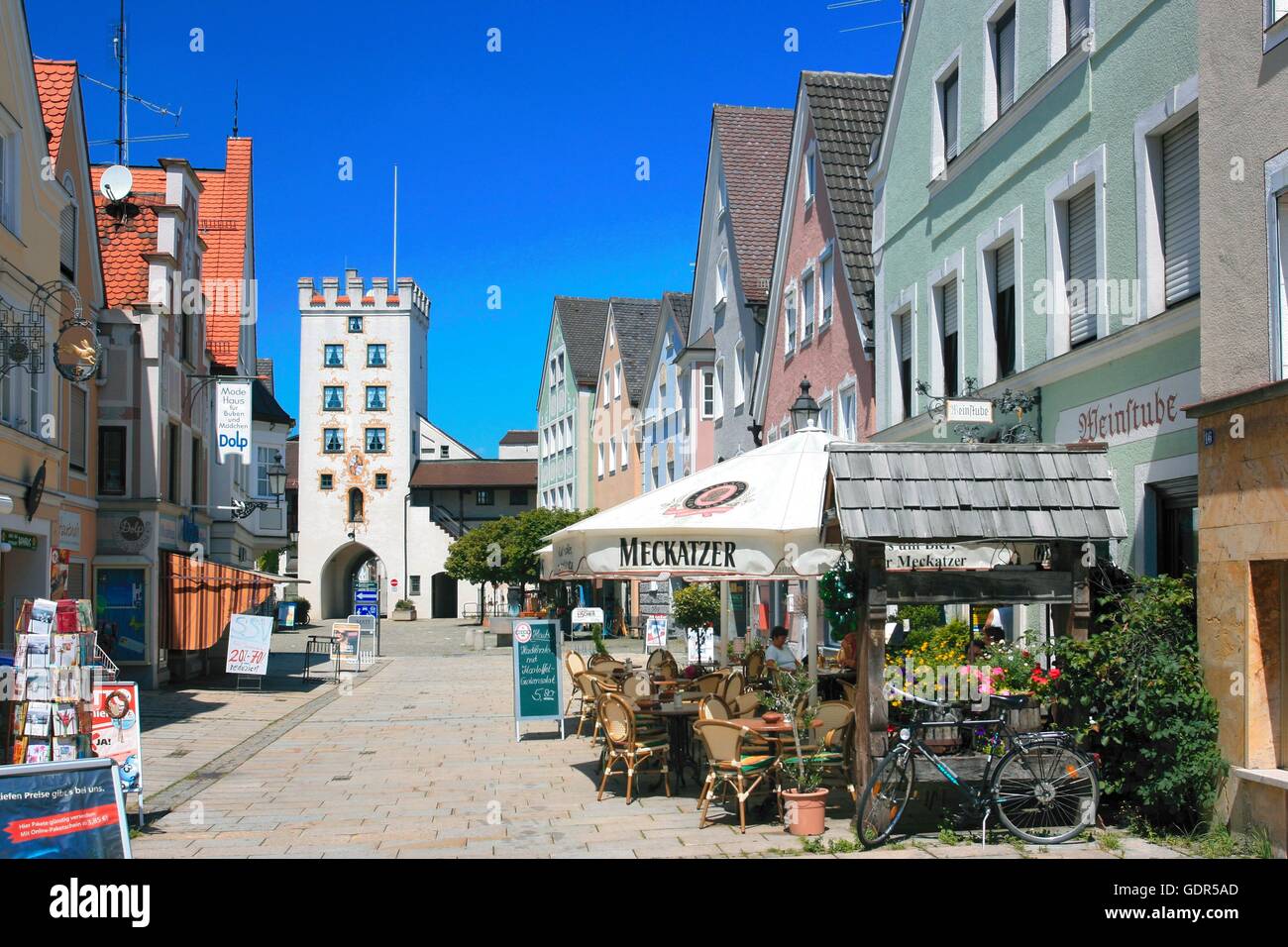 Mindelheim pedestrian hi-res stock photography and images - Alamy