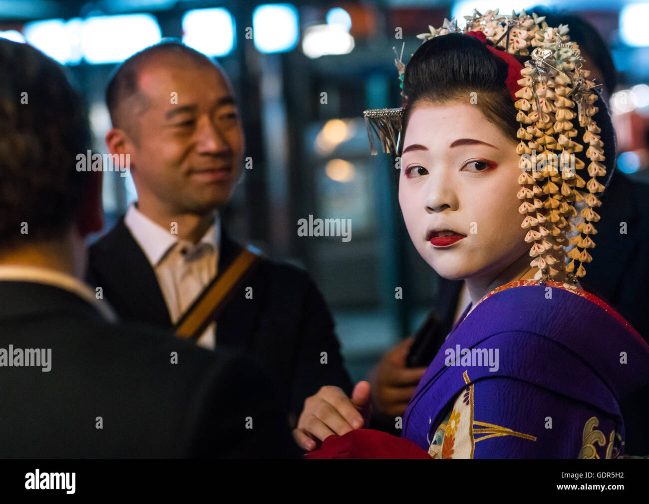 Japan three japanese geisha hi-res stock photography and images - Alamy
