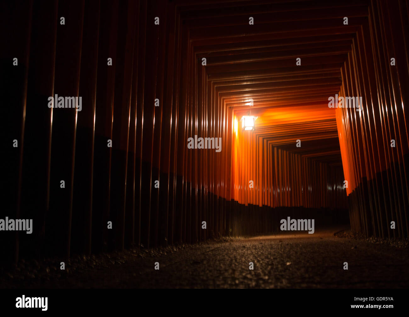 Endless Red Gates High Resolution Stock Photography and Images - Alamy