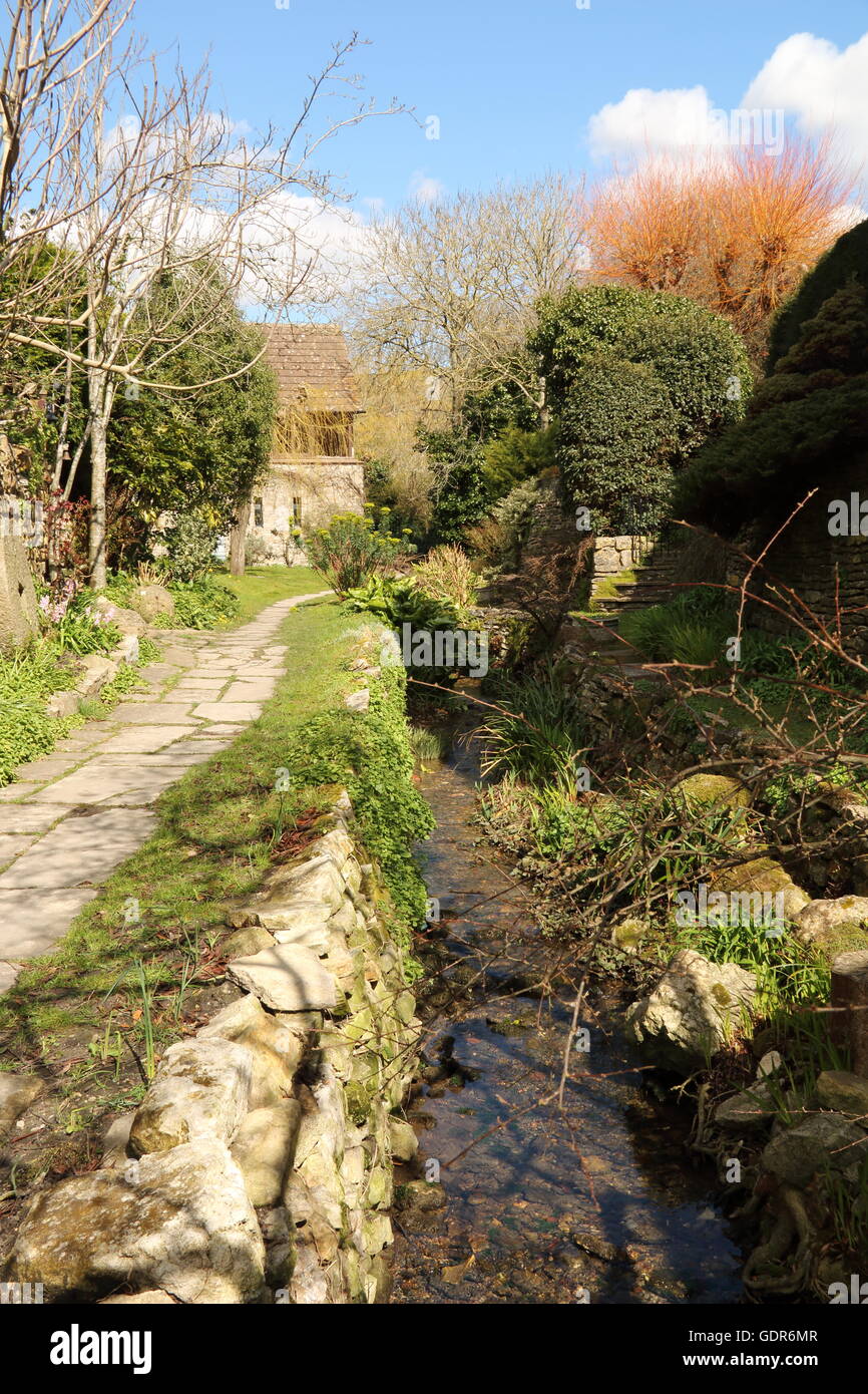 Stream at Sutton Poyntz,Dorset,UK Stock Photo - Alamy