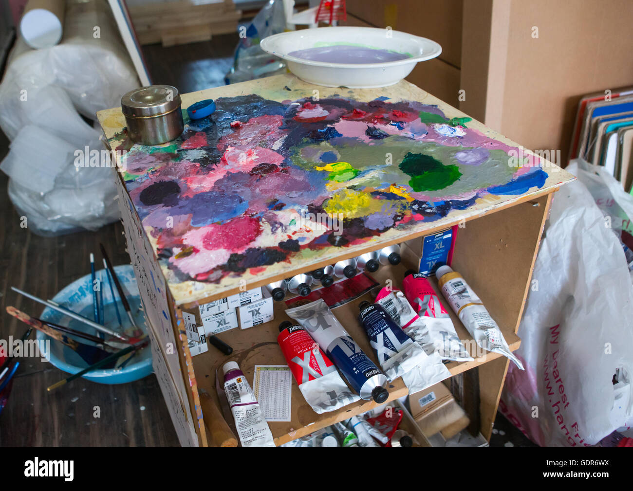 Sun mu artist workshop, National capital area, Seoul, South korea Stock ...