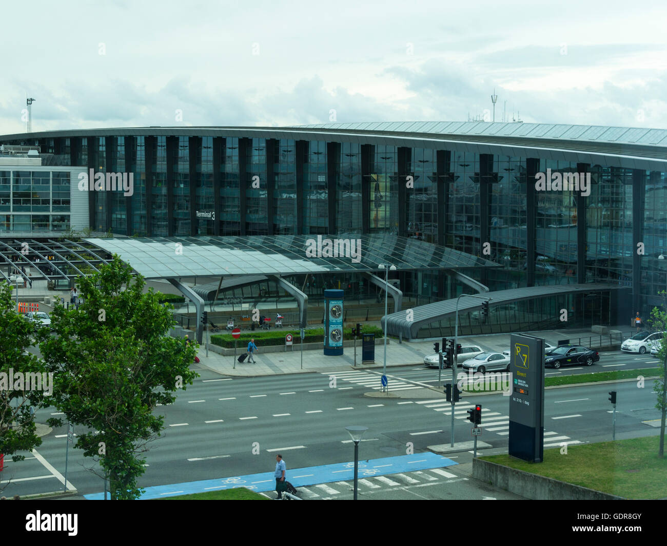 Kastrup or Copenhagen Airport Terminals the main international airport ...
