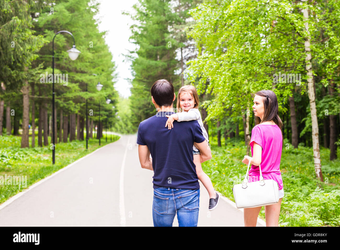 Children walking along four hi-res stock photography and images - Alamy