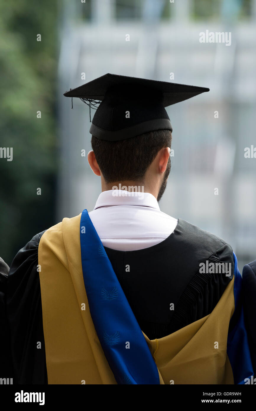 Graduation day at Coventry University, West Midlands, England, UK Stock ...