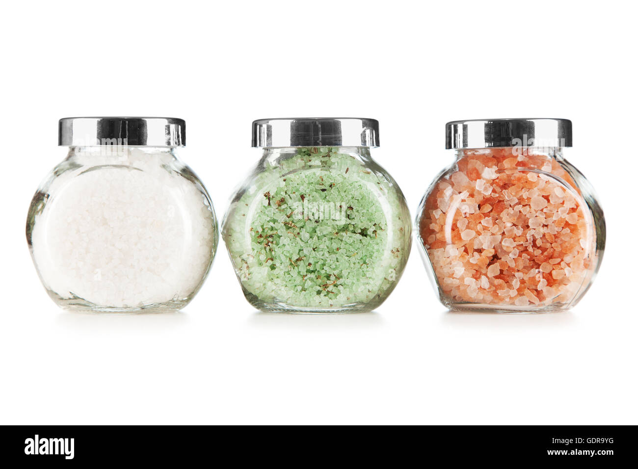 Assortment of salts Stock Photo - Alamy