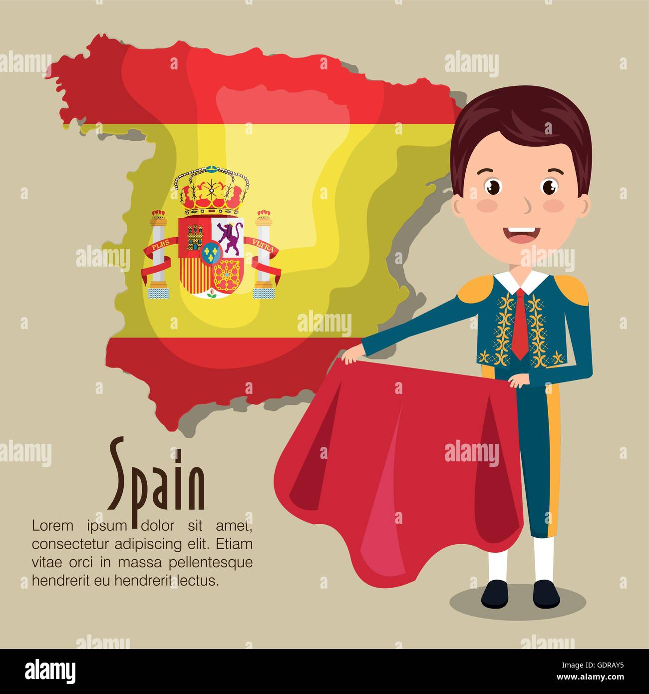 Spanish culture icons isolated icon design Stock Vector Image & Art - Alamy